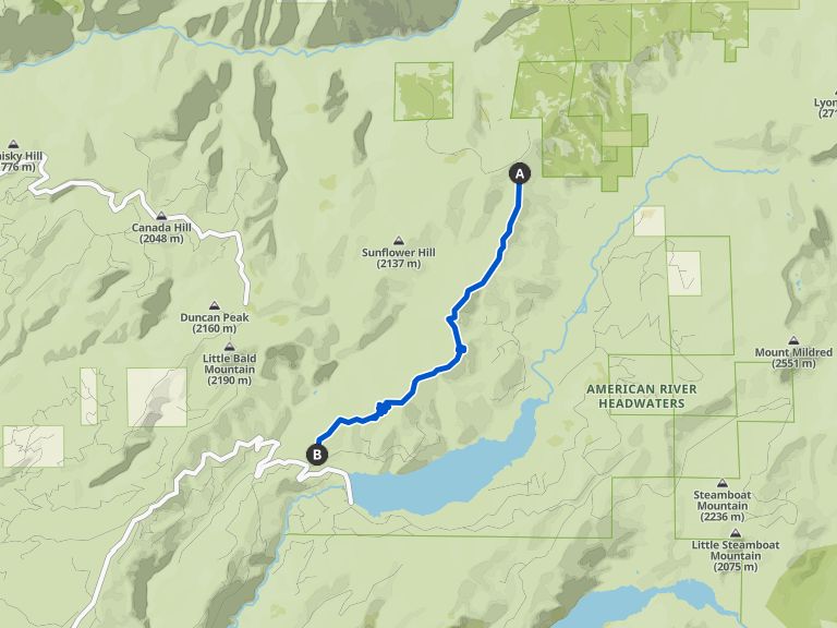 Western States: Red Star Ridge (AS2) to Duncan Canyon (AS3) | Laufrunde ...